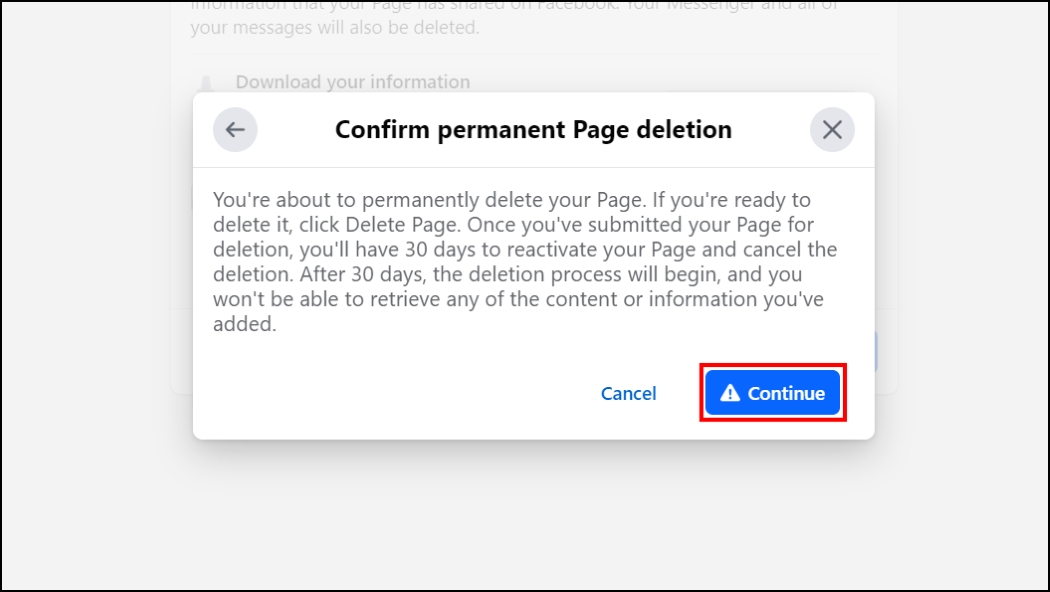 How to Delete Your Facebook Page | Beebom