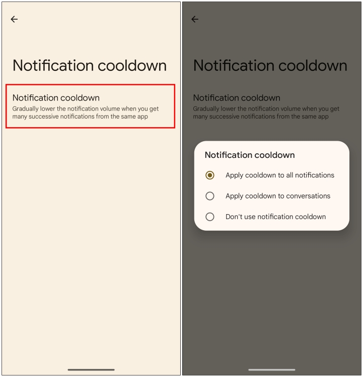 What Is Android 15's Notification Cooldown Feature (& How to Enable It) | Beebom