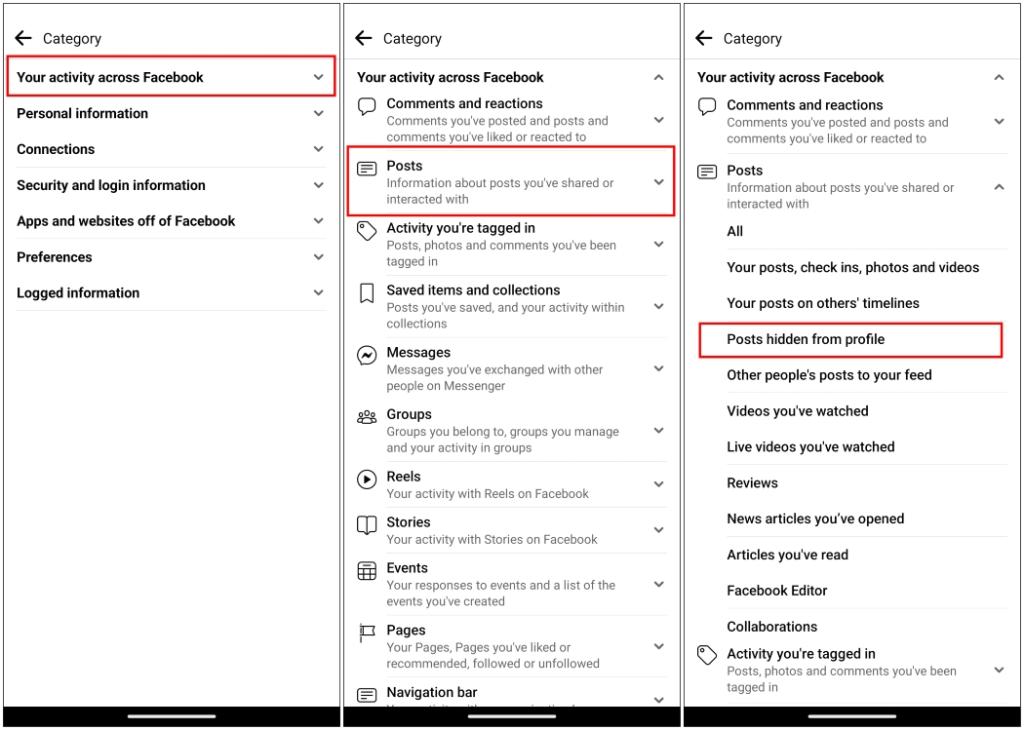 How to Unhide Posts on Facebook | Beebom