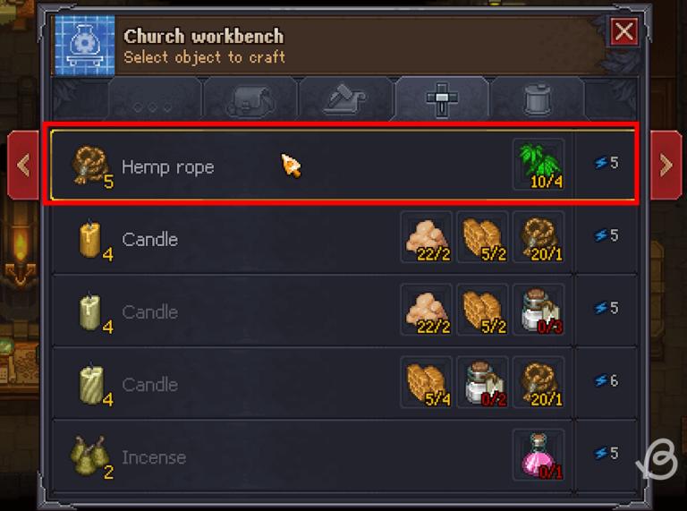 How to Get Hemp Rope in Graveyard Keeper | Beebom