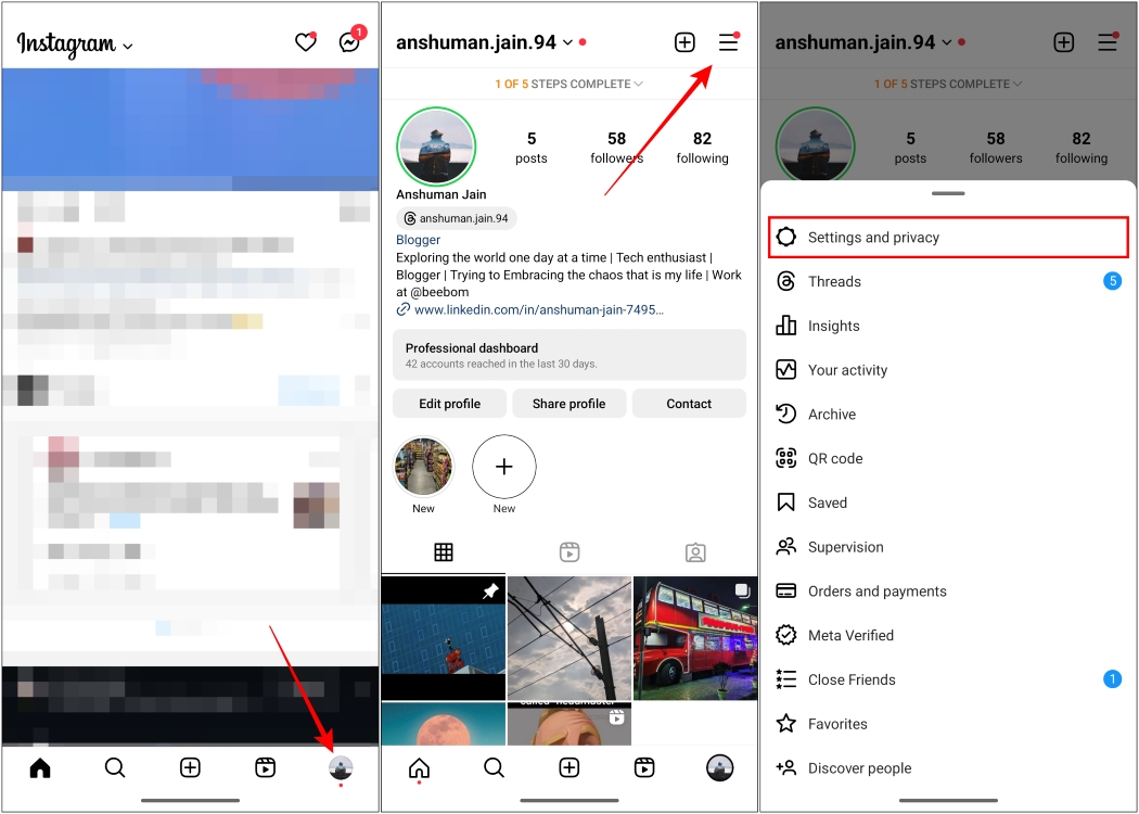 How to Switch Back to Personal Account on Instagram | Beebom