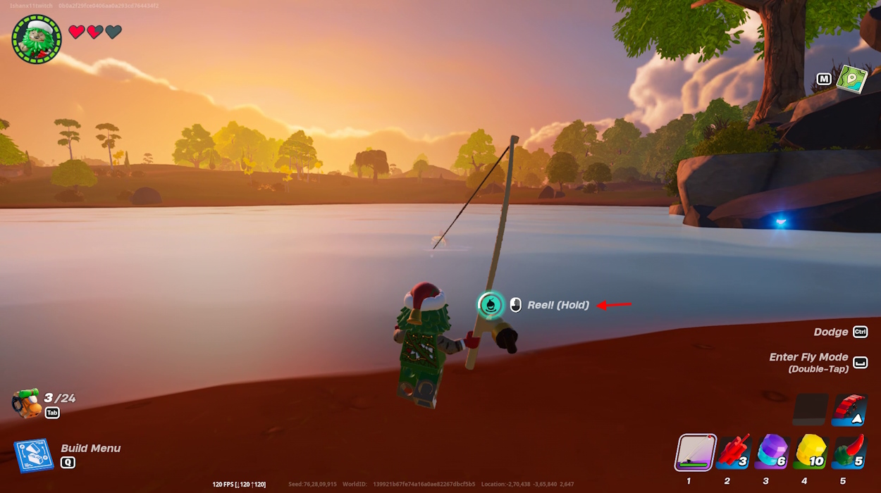 How to Fish in LEGO Fortnite | Beebom