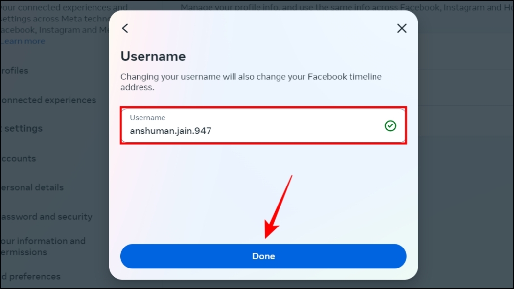How to Change Facebook Username | Beebom