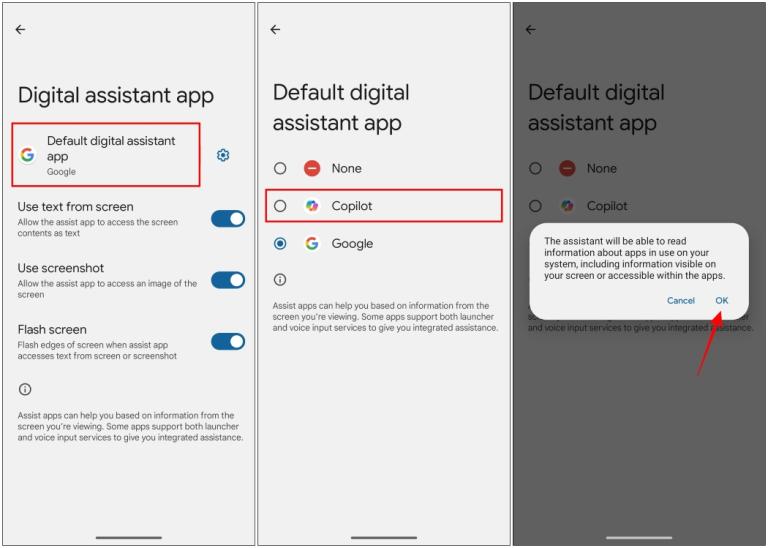 You Can Now Set Copilot As the Default Assistant on Android; Here's How ...