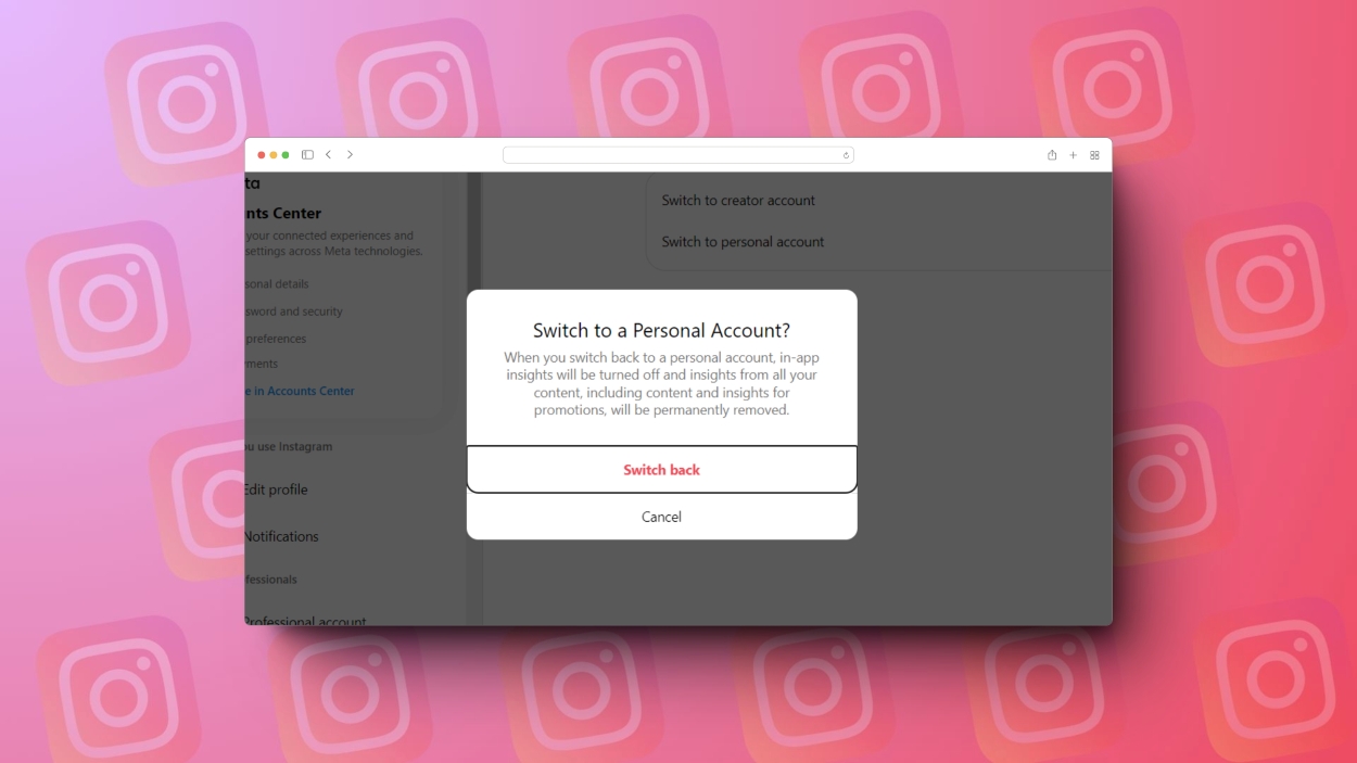 How to Switch Back to Personal Account on Instagram | Beebom