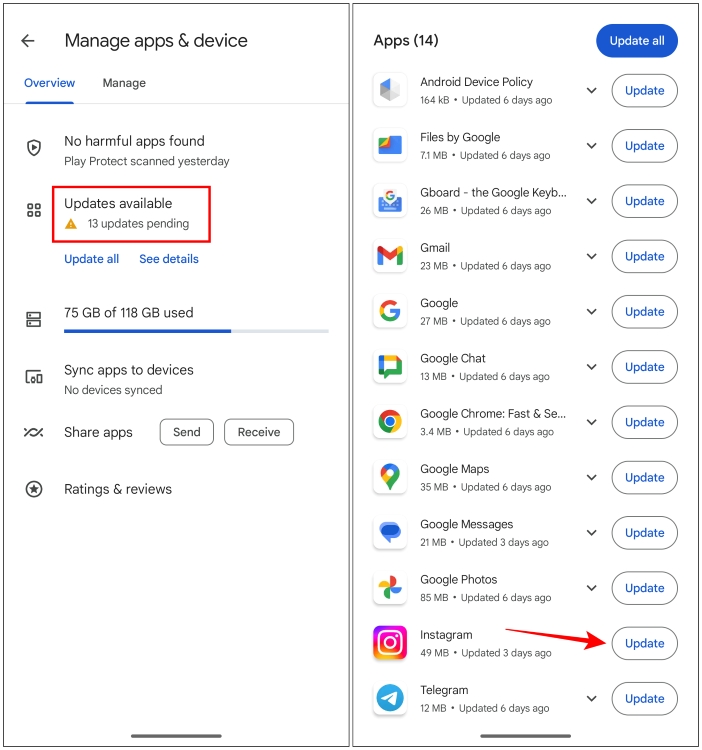 How to Update Instagram on iOS and Android | Beebom