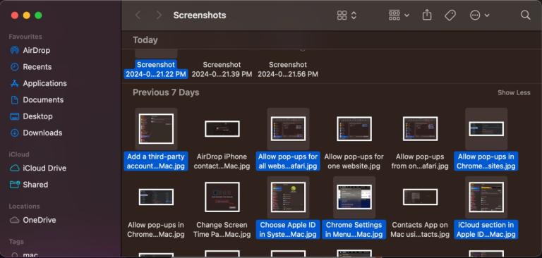 How to Select Multiple Files on Mac [4 Ways] | Beebom