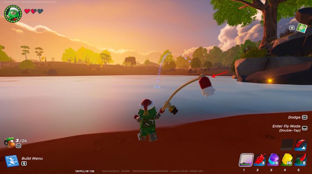 How to Fish in LEGO Fortnite | Beebom
