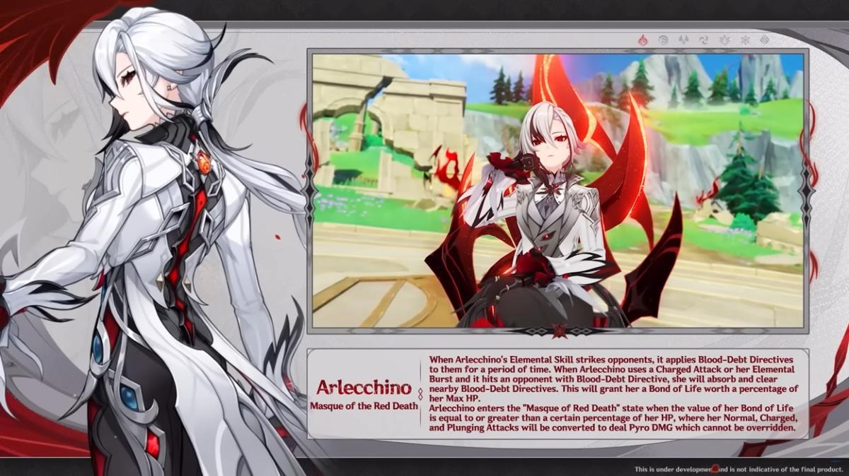 Genshin Impact: Arlecchino Build, Weapons & Artifacts | Beebom