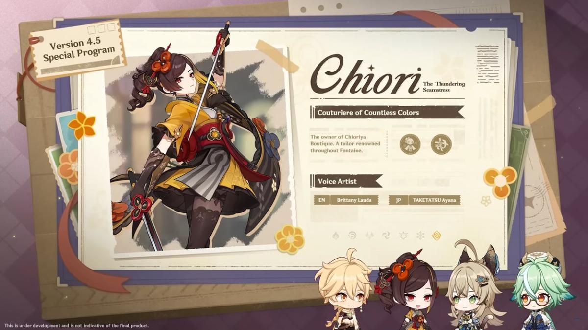 Genshin Impact Chiori: Kit, Best Build, Weapons & More | Beebom