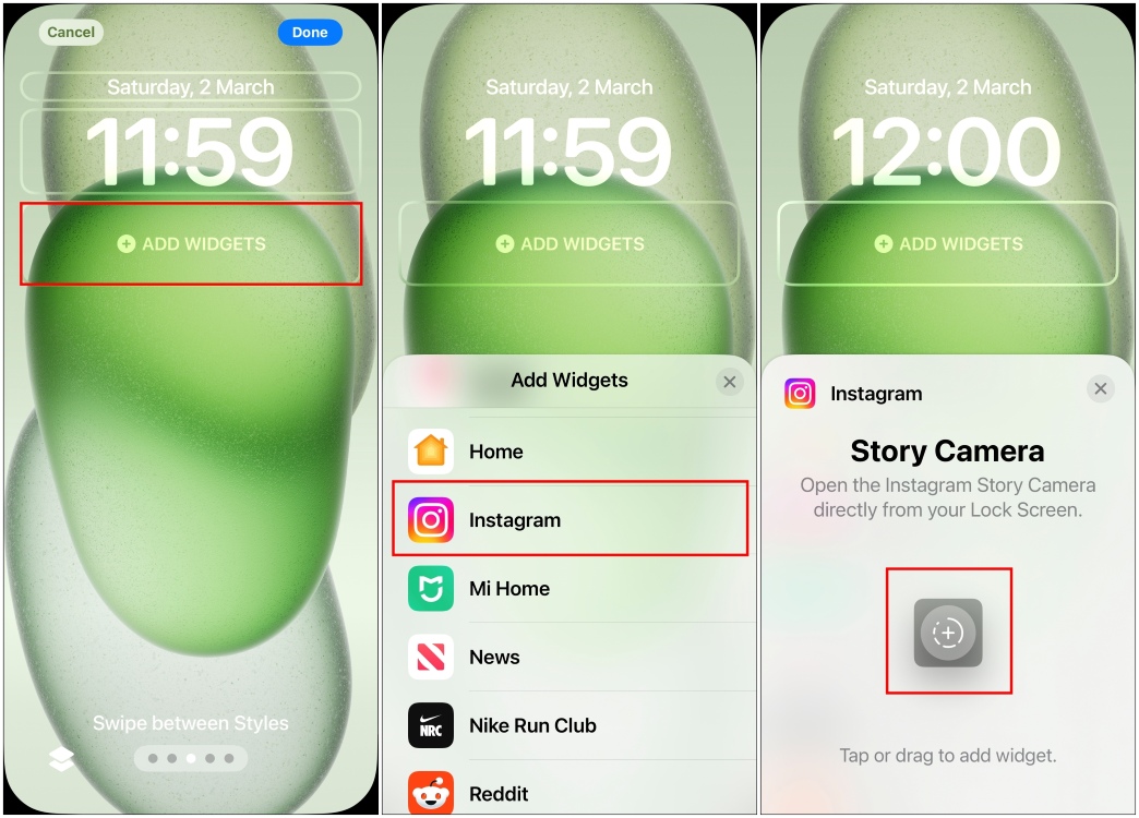 Instagram's New iOS Widget Lets You Capture Stories from the Lock ...