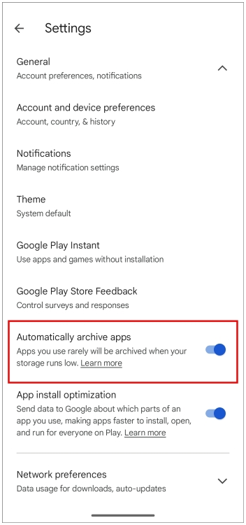 What Is App Archiving on Android 15 and How to Use It | Beebom