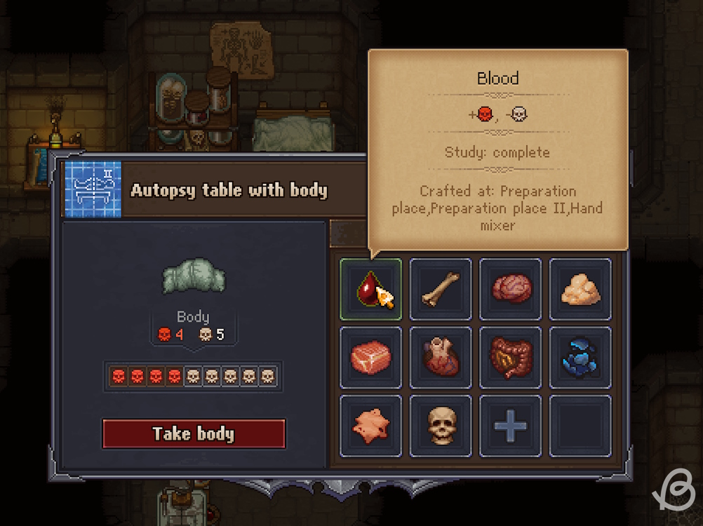 Autopsy, Grave Rating, and Corpse Guide in Graveyard Keeper | Beebom