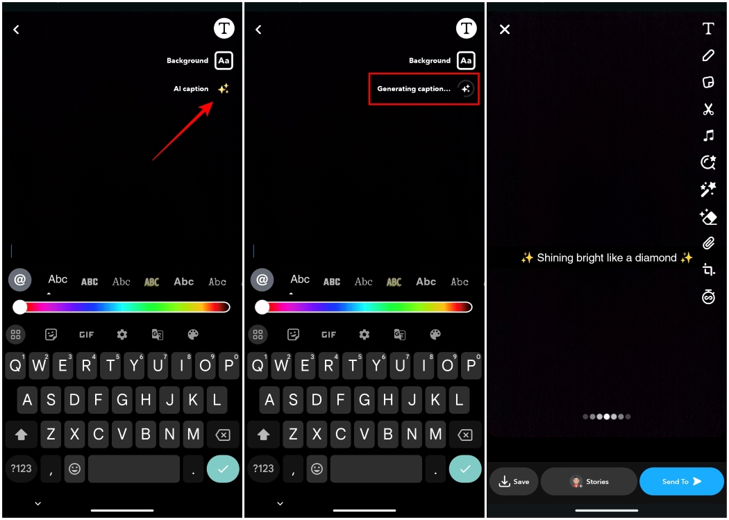 Snapchat Now Lets You Write Captions Using Ai Here S How Beebom