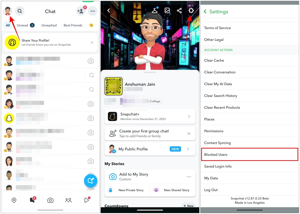 How to Unblock Someone on Snapchat | Beebom