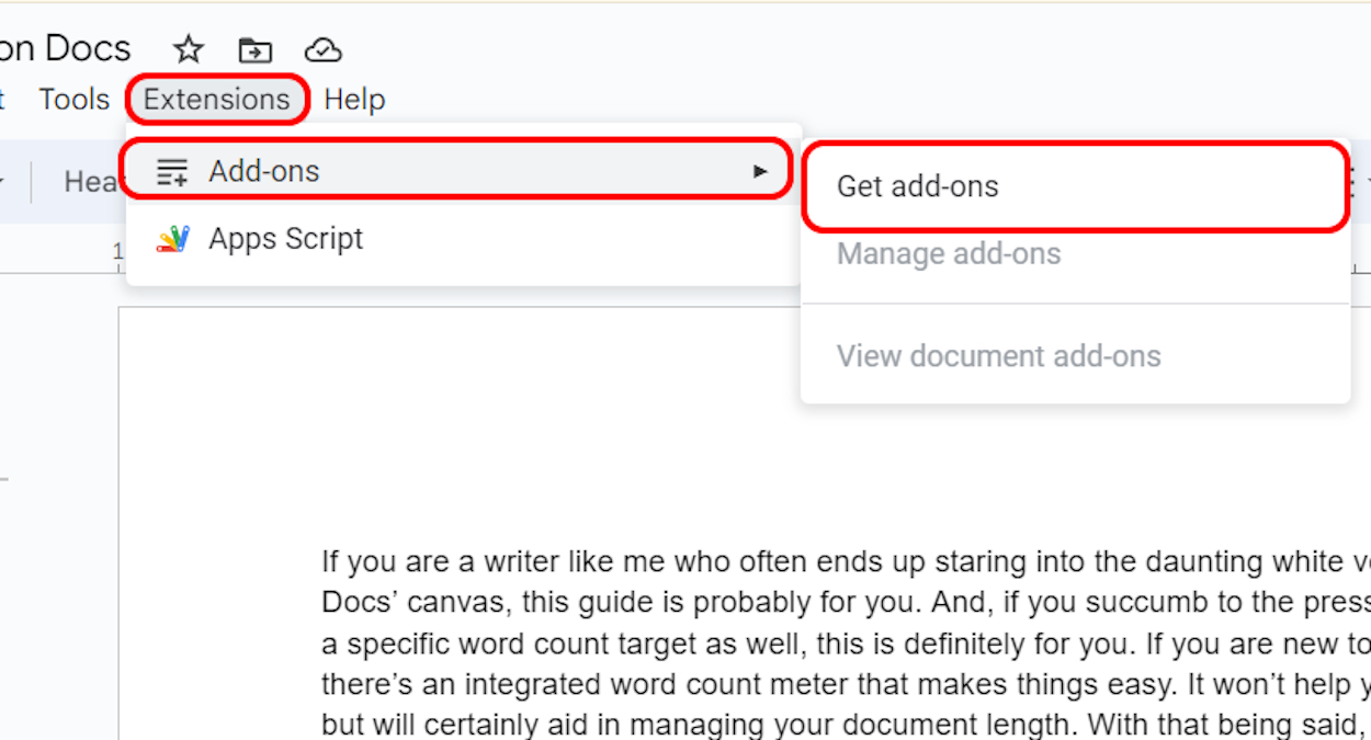 How to Check Word Count on Google Docs | Beebom