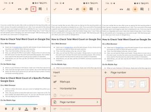 How to Number Pages in Google Docs | Beebom