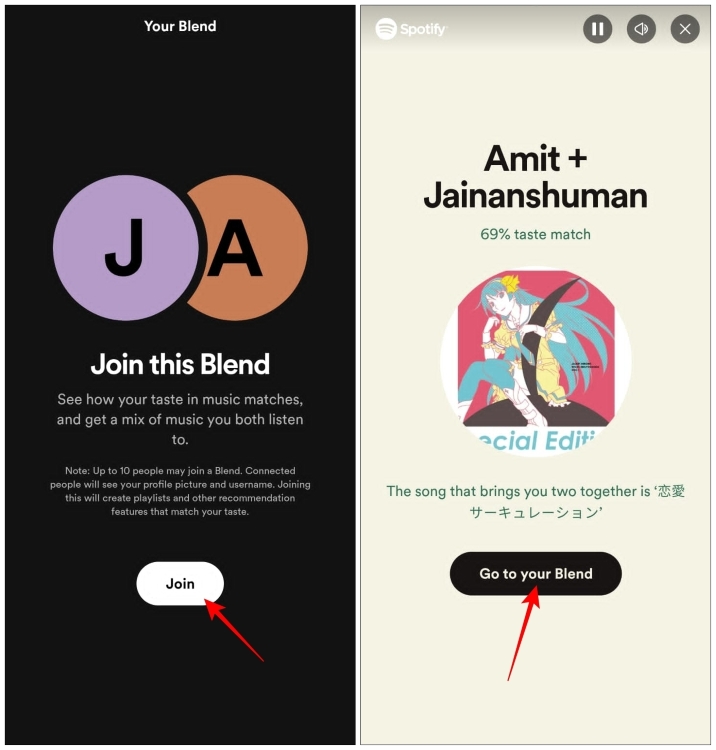 How to Make a Spotify Blend Playlist With Someone | Beebom