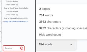 How to Check Word Count on Google Docs | Beebom