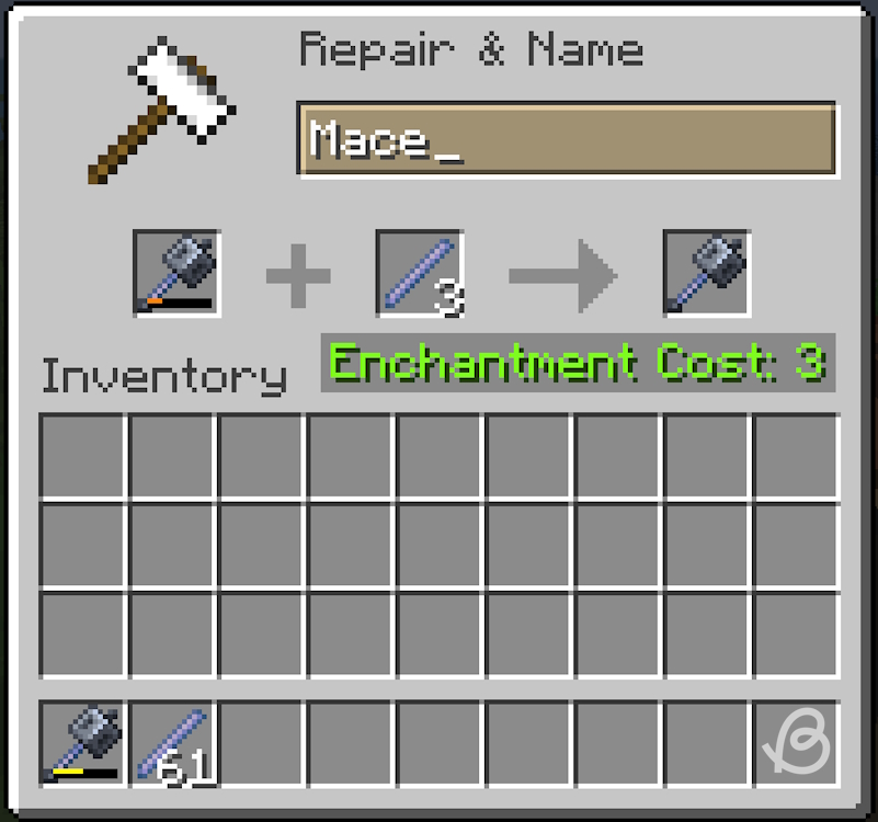 How to Make a Mace in Minecraft 1.21 | Beebom