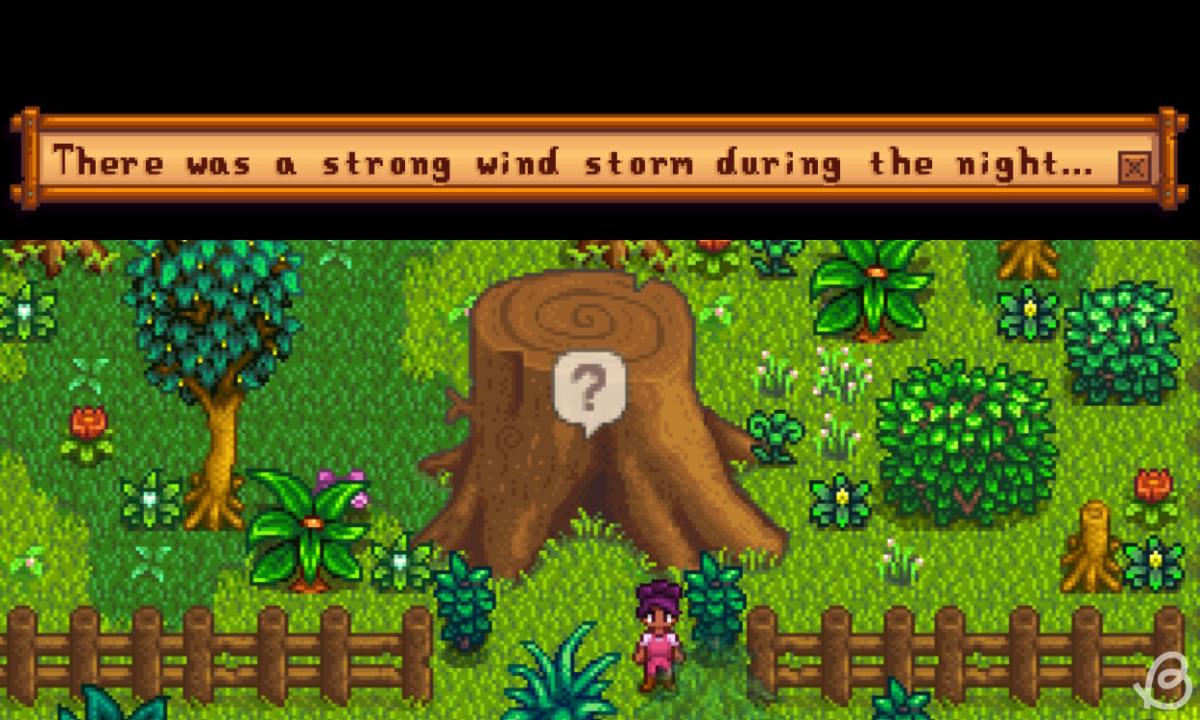 Stardew Valley Big Stump – Stardew Valley Giant Stump Guide – QRMM