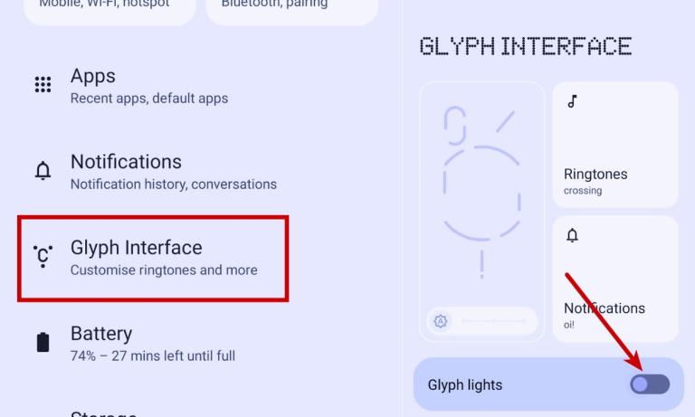 How to Turn Glyph Lights on or off on Nothing Phones | Beebom