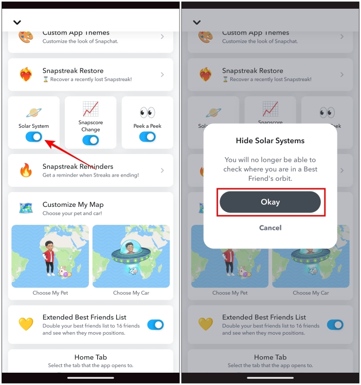 How to Enable Snapchat Solar System | Beebom