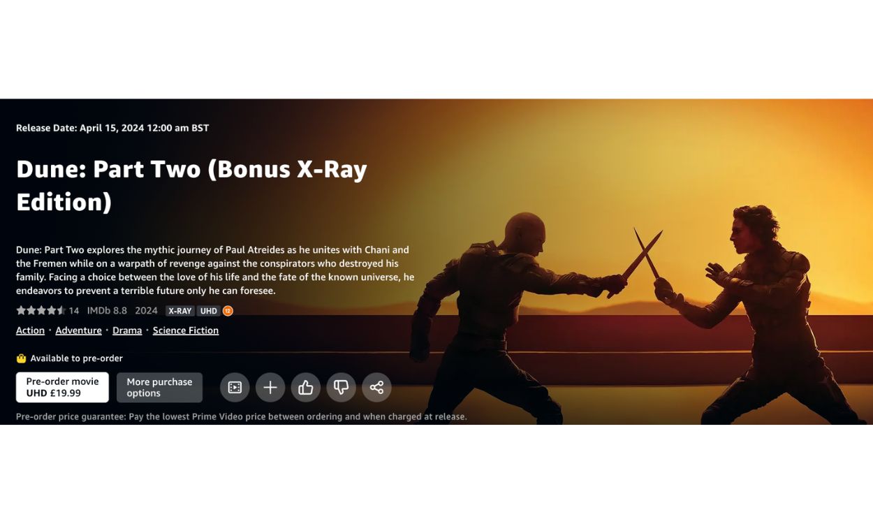 Dune Part 2 OTT and Digital Release Date Confirmed | Beebom