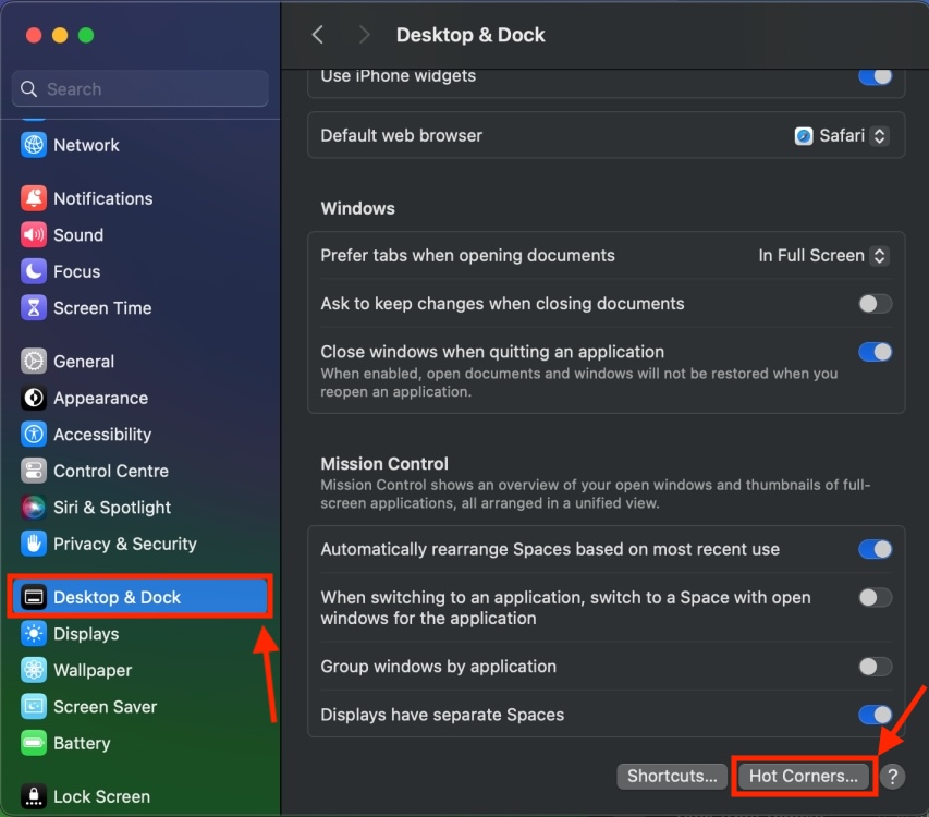 How to Disable Hot Corners on Mac? | Beebom