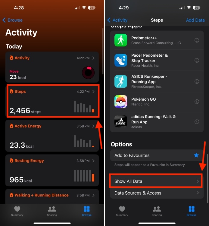 How to Manually Add Data to Health App on iPhone | Beebom