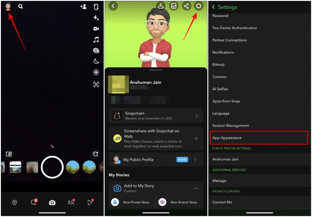 How to Enable Dark Mode on Snapchat | Beebom