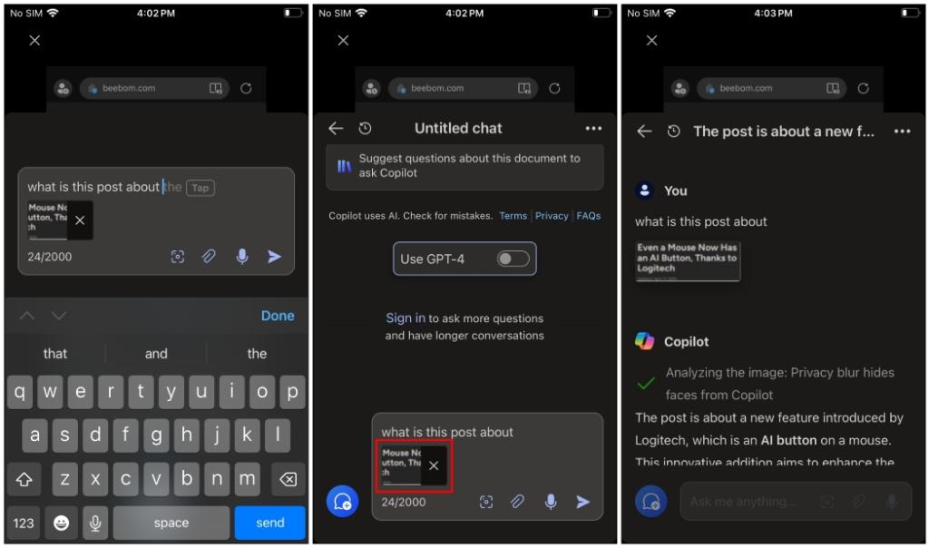 Microsoft Edge Too Wants You to Circle to Search Like Google | Beebom