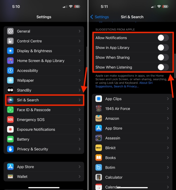 How To Turn Off Siri Suggestions On Iphone Beebom