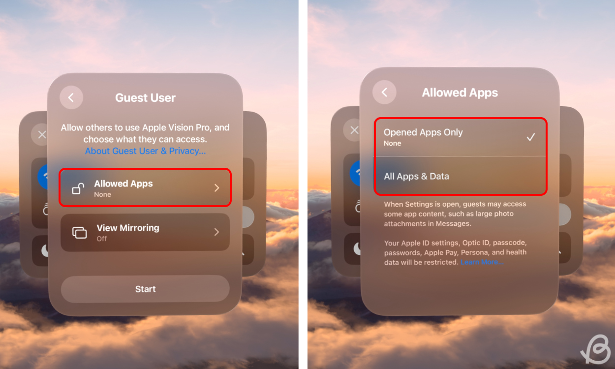 How to Use Guest Mode on Apple Vision Pro | Beebom