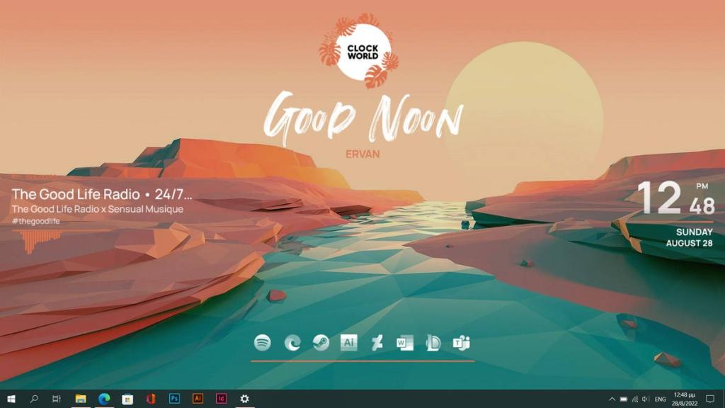 20 Gorgeous Rainmeter Skins You Should Use in 2025 | Beebom