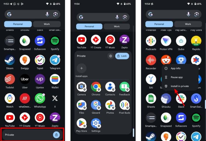 What Is Private Space on Android 15 and How to Use It | Beebom