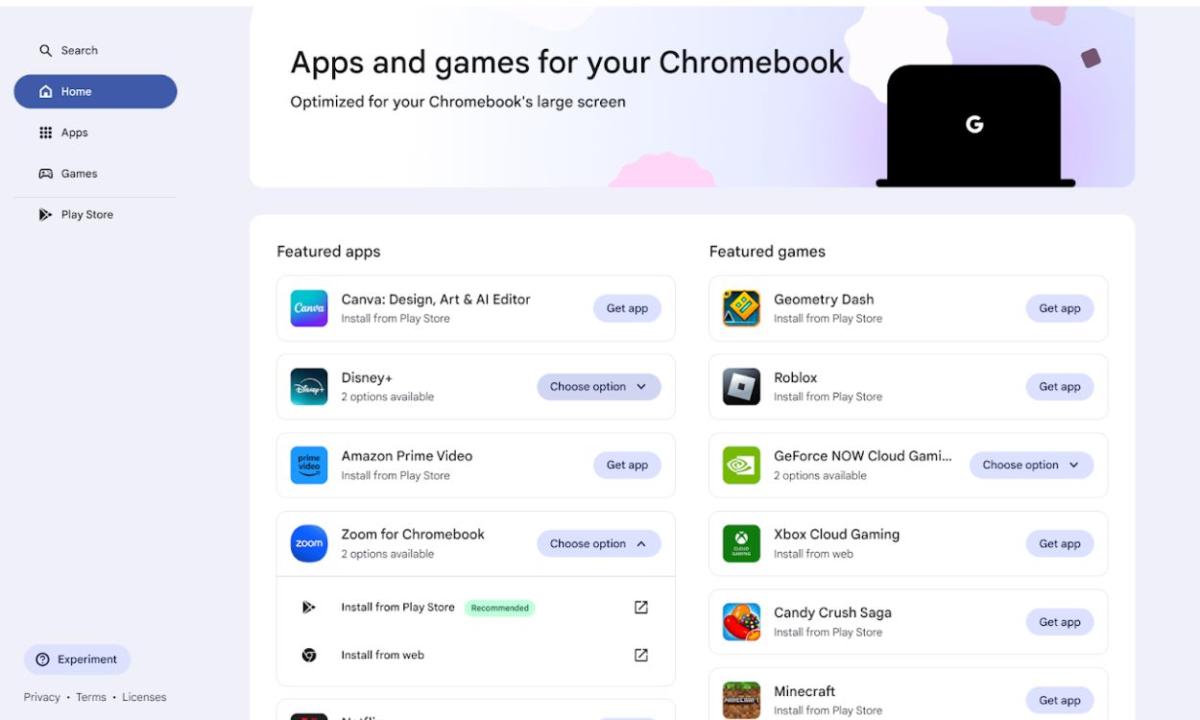 App Mall Arrives on ChromeOS: A New Way to Explore Chromebook Apps | Beebom