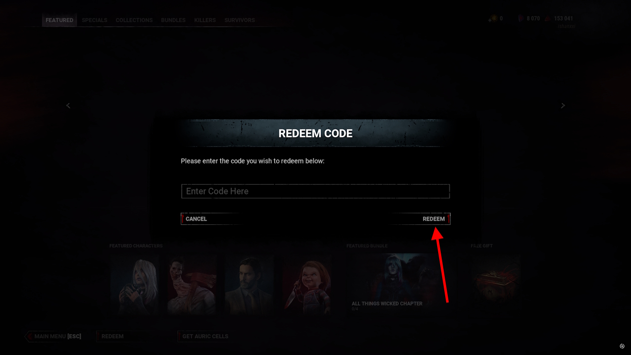 Dead by Daylight (DBD) Codes (November 2025) | Beebom
