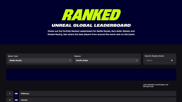 Fortnite Ranks Explained: All Ranks in Order, Leaderboard, and More ...