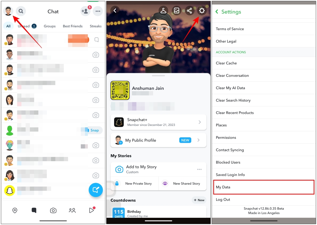 How to Recover Deleted Snapchat Memories | Beebom