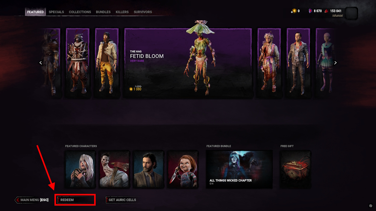 Dead by Daylight (DBD) Codes (November 2025) | Beebom