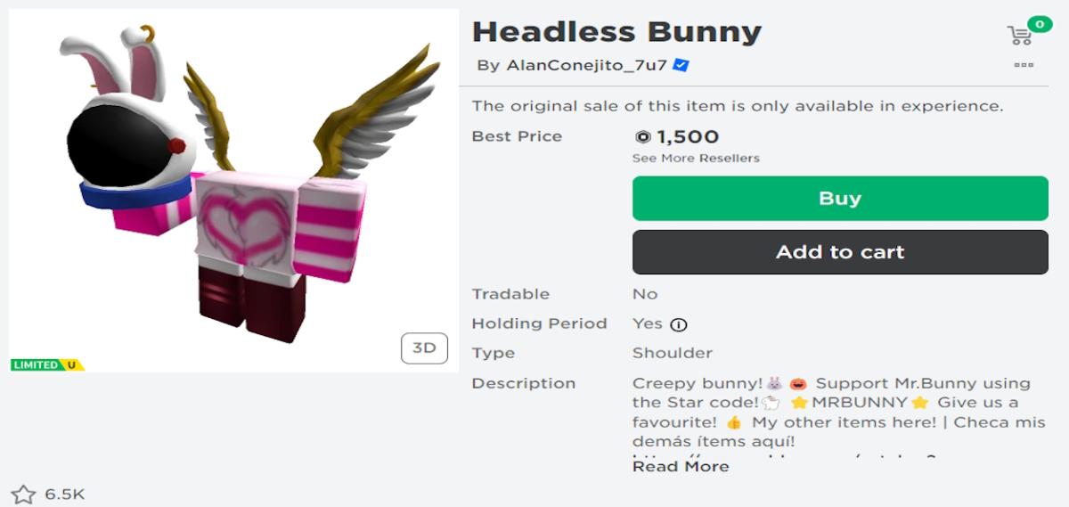 Roblox Headless Head: How to Get it In-Game? | Beebom