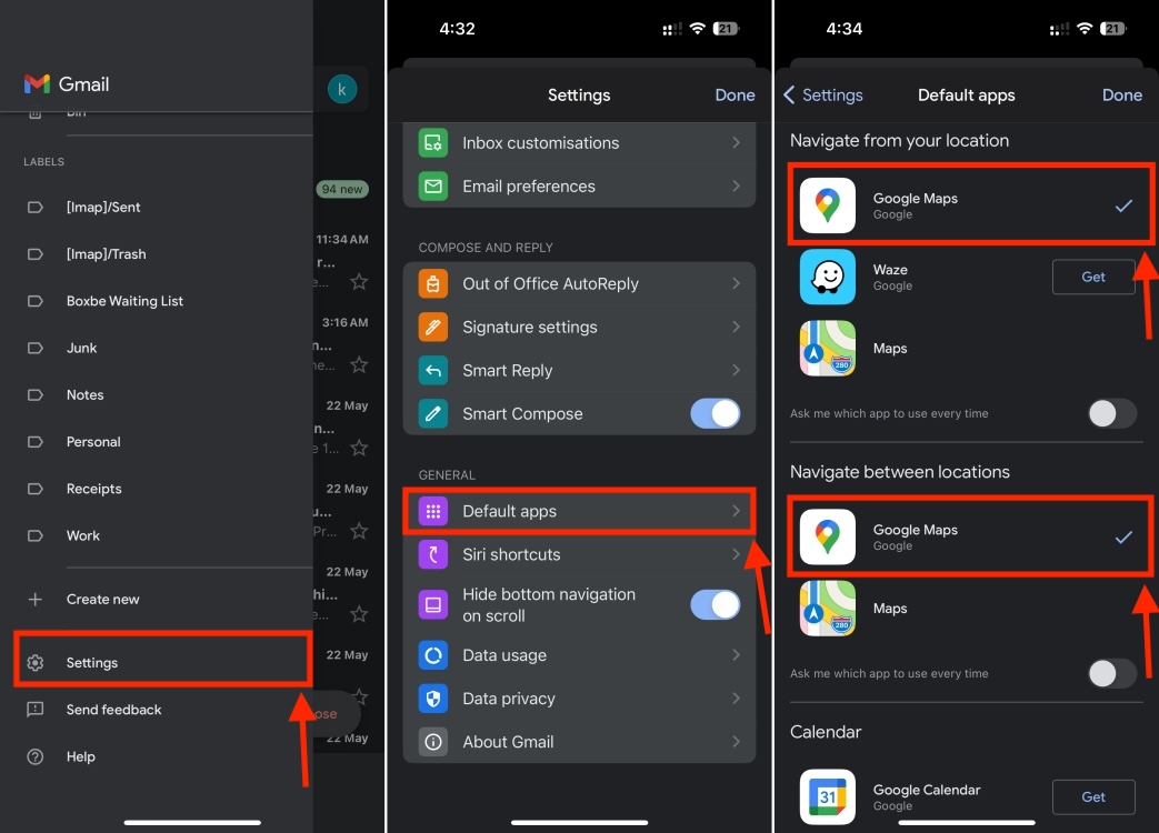 How to Make Google Maps Default on iPhone | Beebom