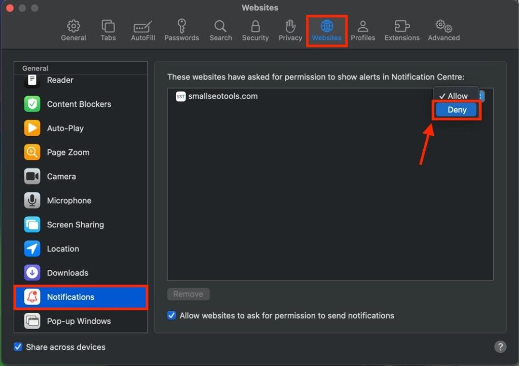 How to Turn off Safari Notifications on Mac [2024 Guide] | Beebom