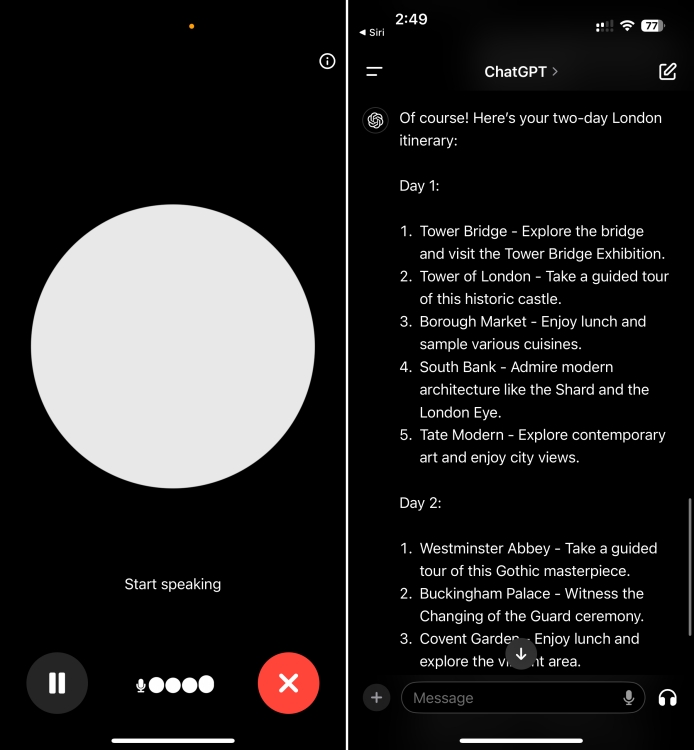 How to Use ChatGPT with Siri on iPhone (2024 Guide) | Beebom