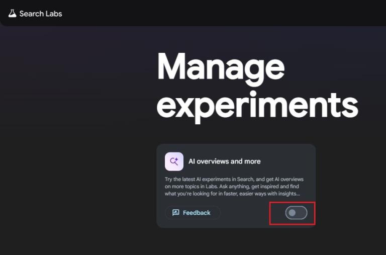 How to Turn Off Google AI Overview in Search | Beebom