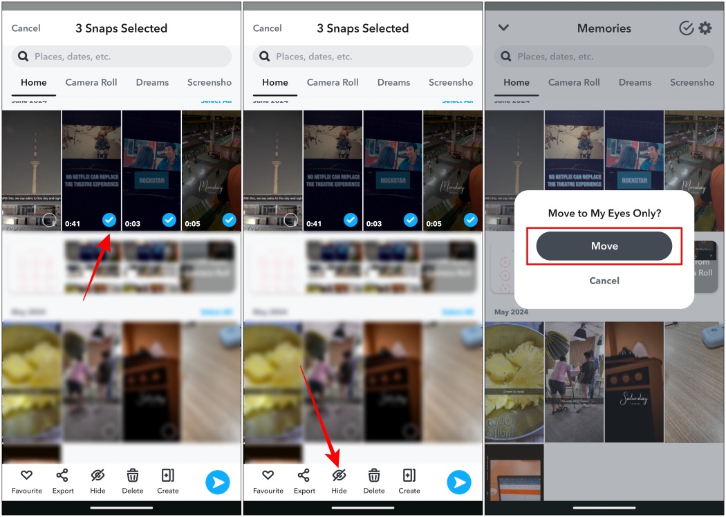 What is Snapchat My Eyes Only and How to Use It | Beebom