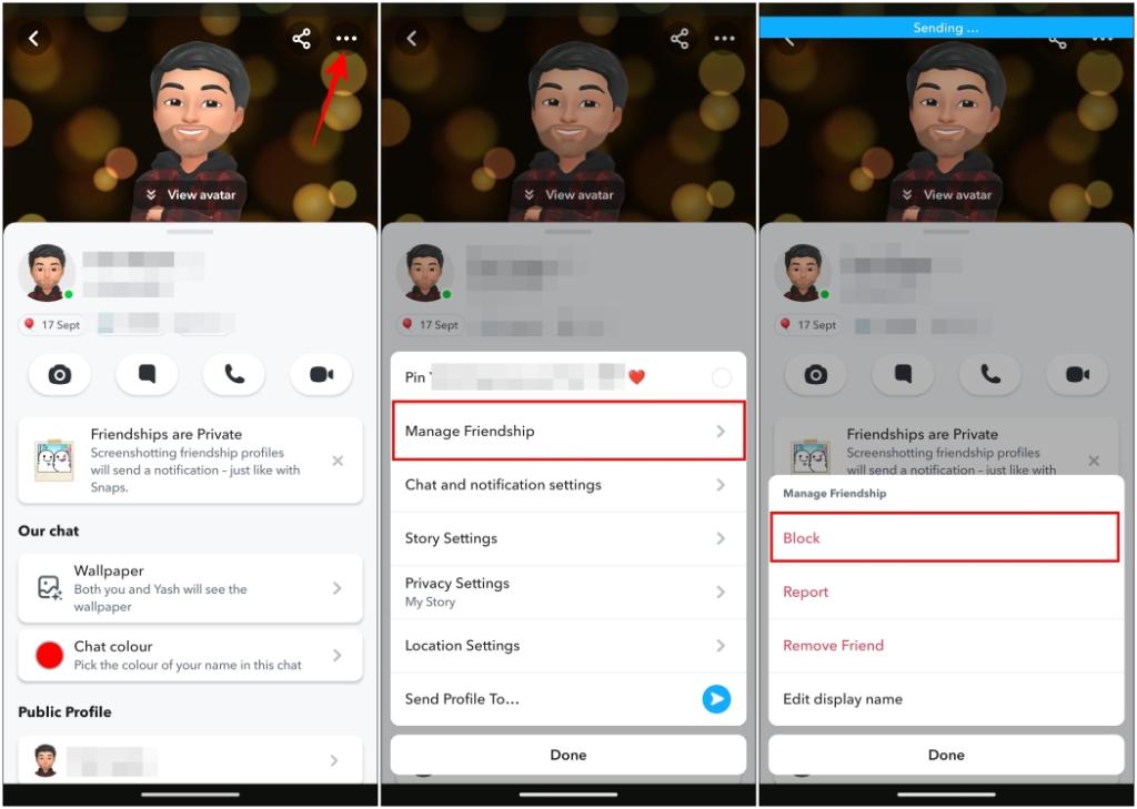 How to Block Someone on Snapchat | Beebom