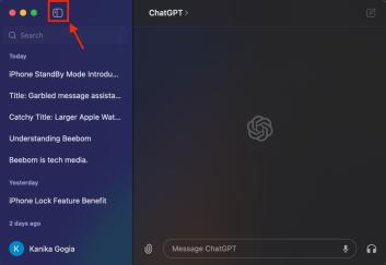 How to Get and Use ChatGPT macOS App | Beebom