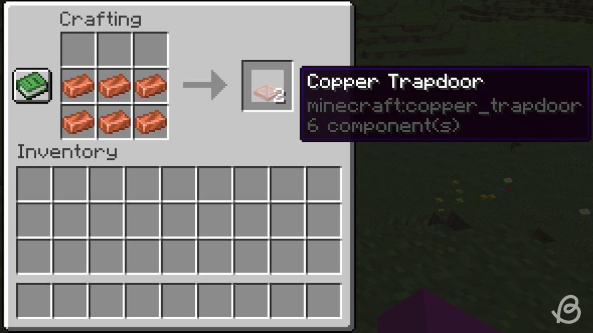How to Make a Copper Trapdoor in Minecraft 1.21 | Beebom